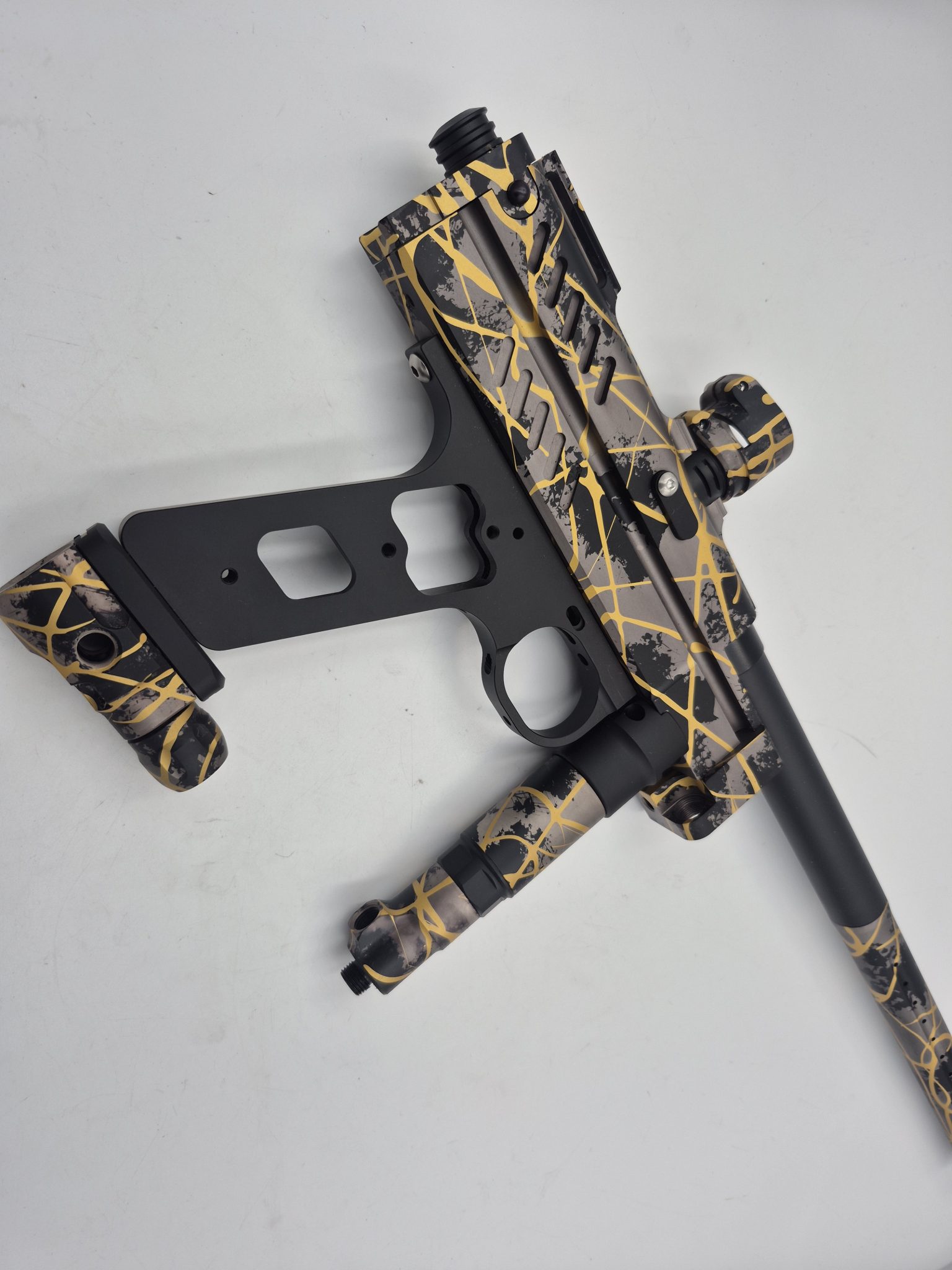 METEOR ECLIPSE TRIBUTE BODY KIT GREY SPLASH - Meteor Paintball